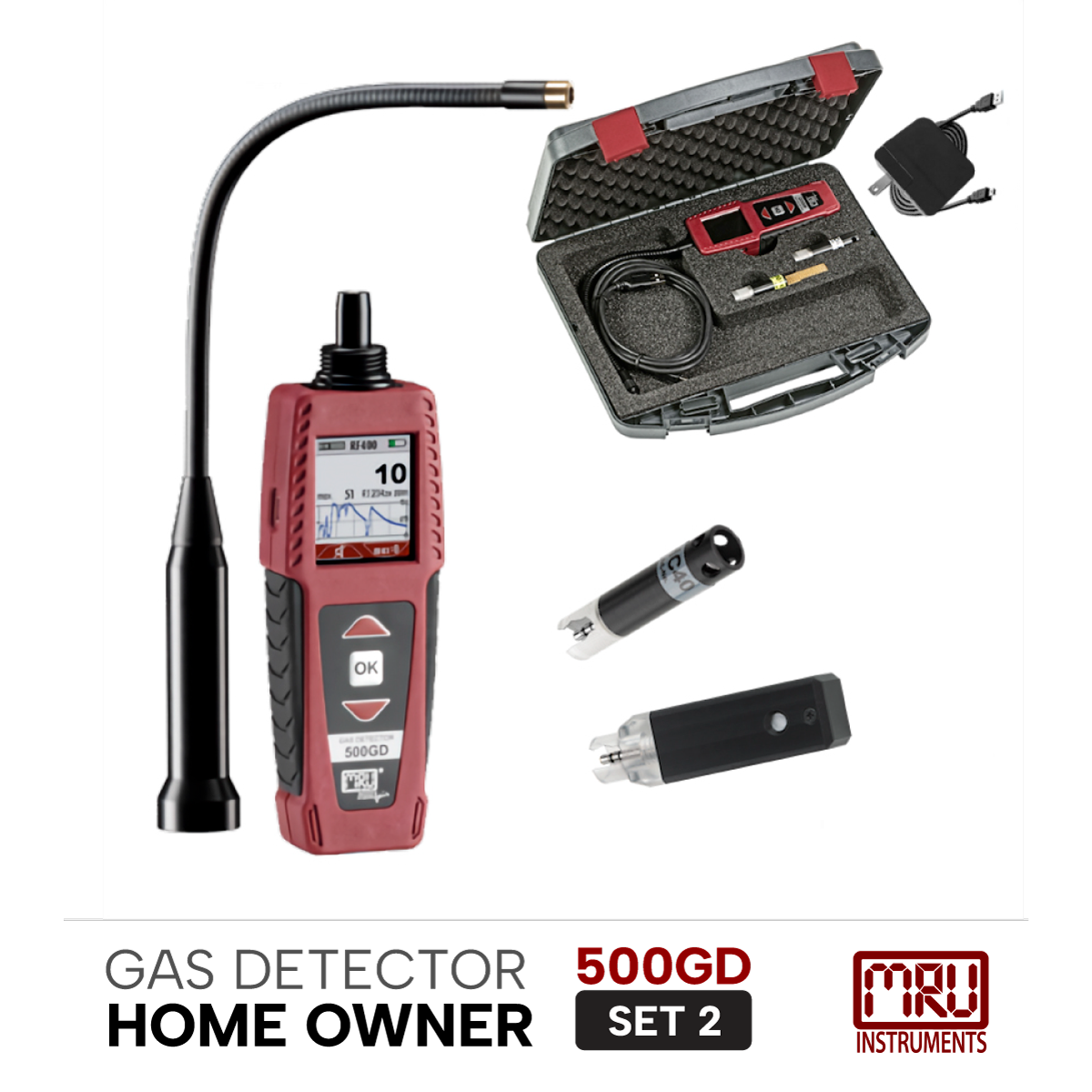Home Owner's Kit HOK-2 - Gas Detector 500GD - MRU Instruments ...